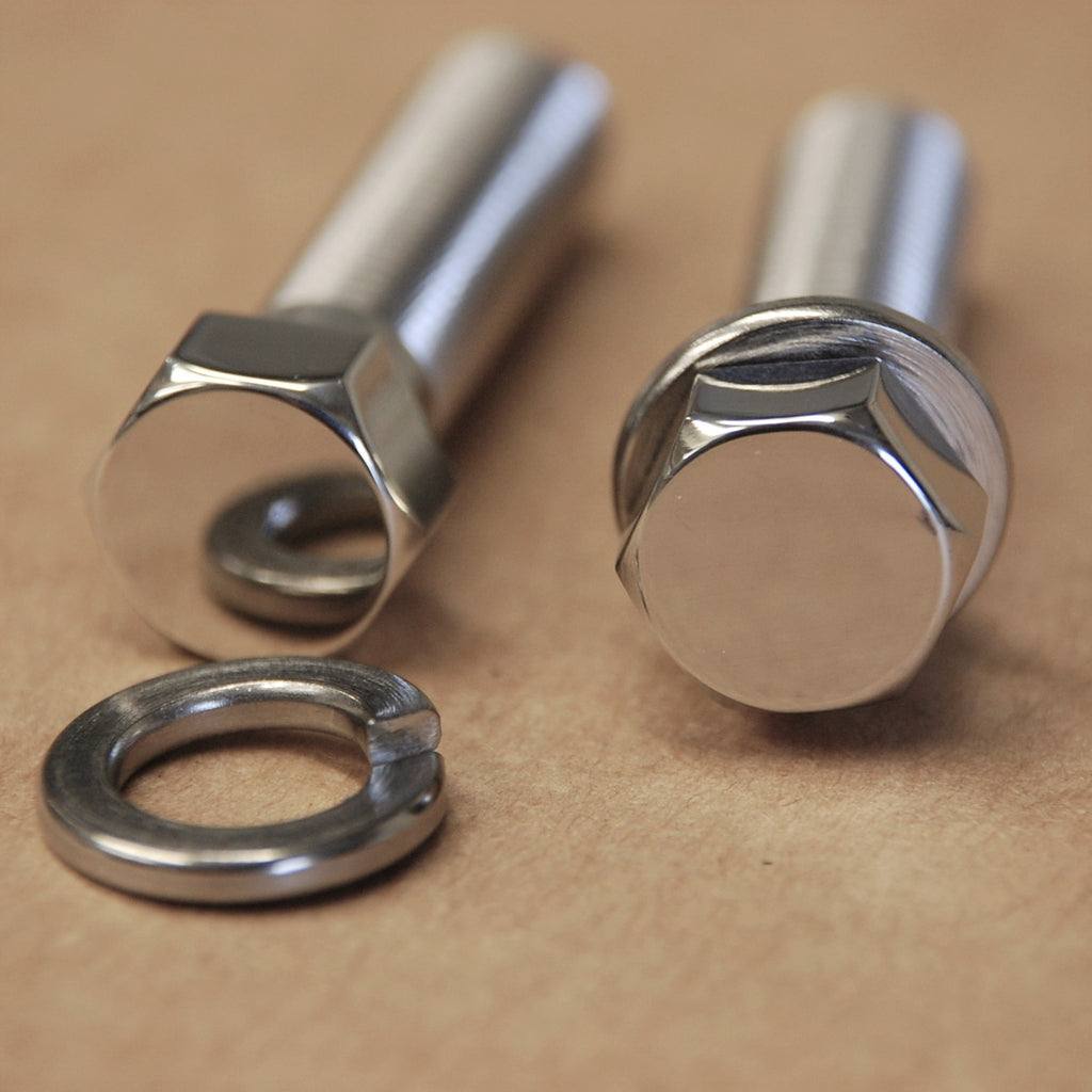 01107-10408 Suzuki Fork Yoke Clamp Bolt Set In Stainless – Classic Bike ...
