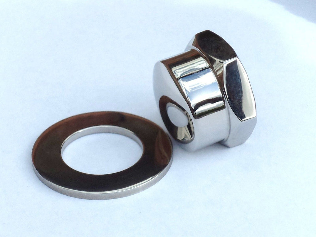 51353-31710 Suzuki GT Steering Stem Nut Set Polished Stainless ...