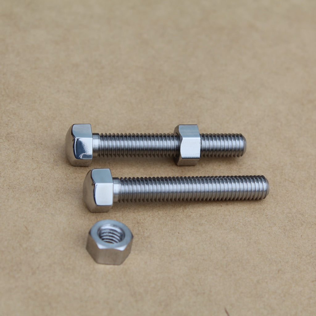 09104-08006 Suzuki Stainless Chain Adjuster Bolt Set. – Classic Bike ...