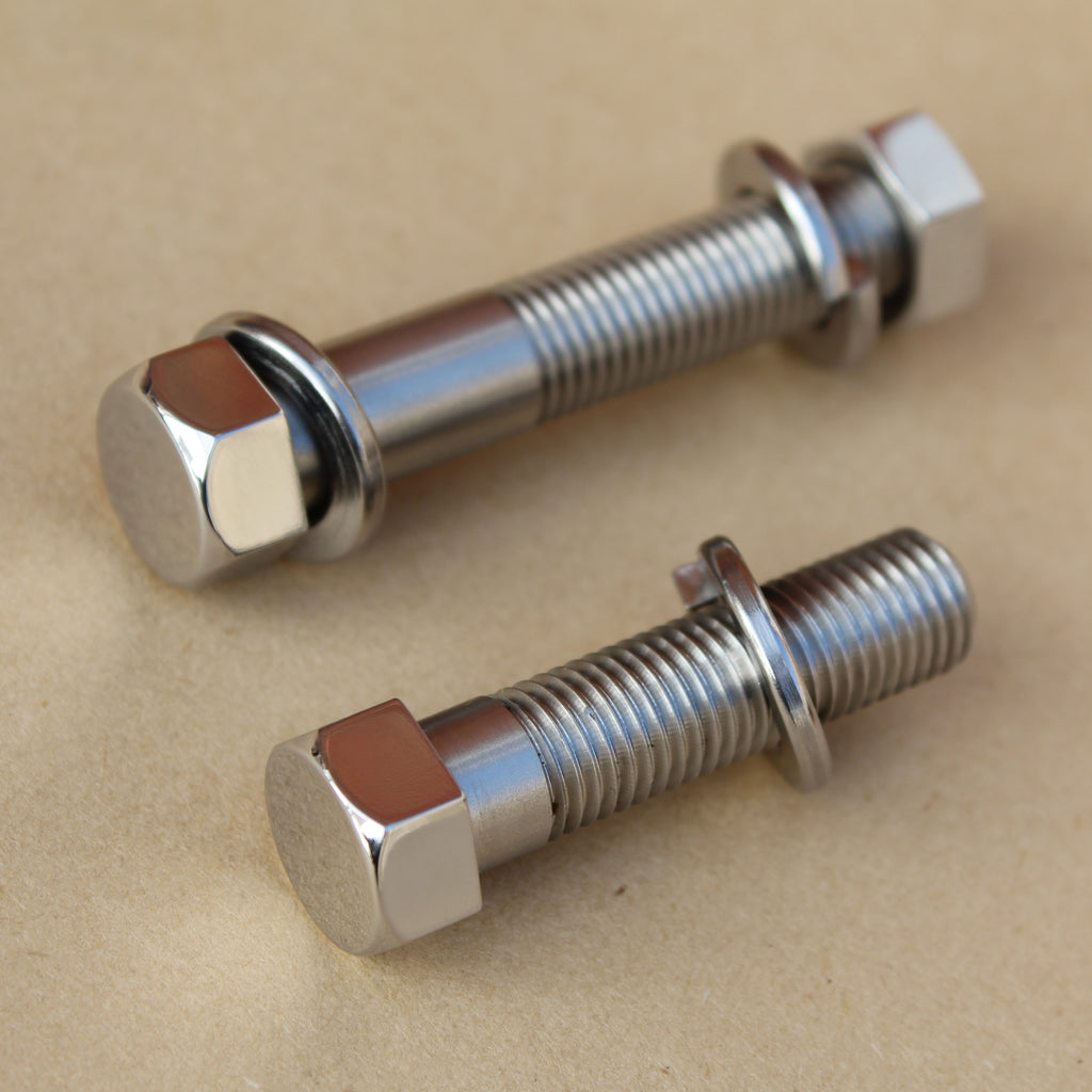 09100-10021 Suzuki GT Yoke Clamp Bolt Set In Stainless – Classic Bike ...